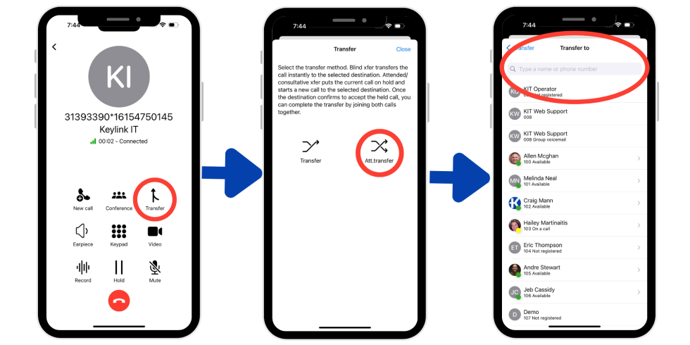 3CX iOS (iPhone) App Installation & User Guide | Keylink IT