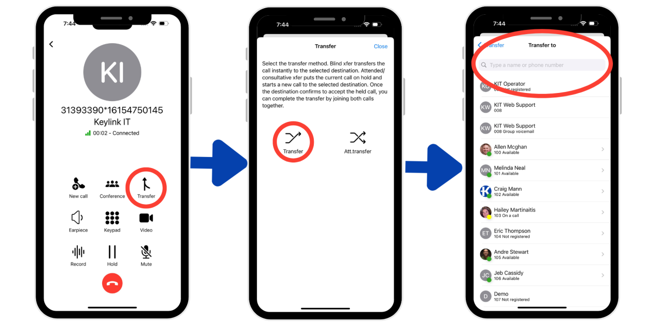 3CX iOS (iPhone) App Installation & User Guide | Keylink IT