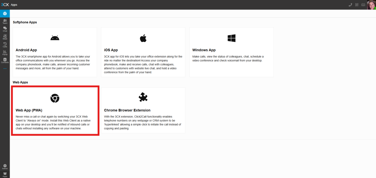 3CX PWA Guide | Keylink IT